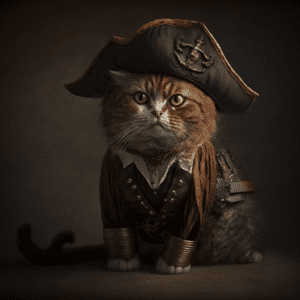 583+ Pirate Cat Names: Creative Ideas For Your Furry Friend!