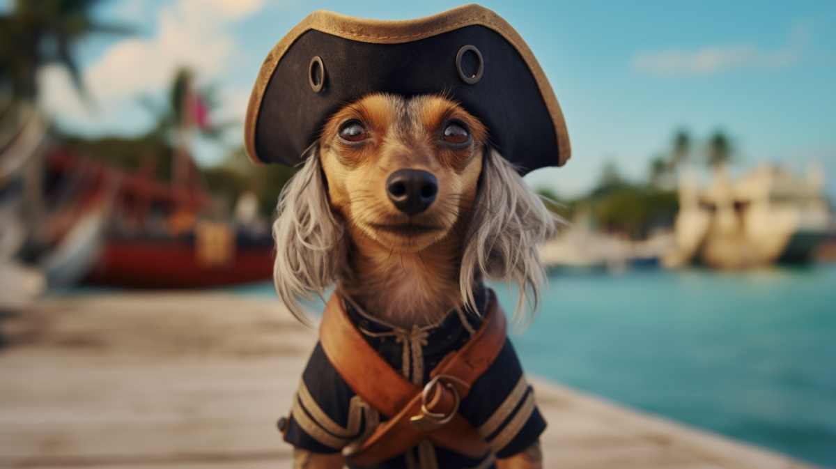 449+ Pirate Dog Names (Unleash Your Pup's Inner Buccaneer)